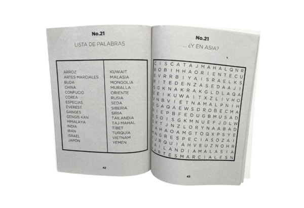 Sopa De Letras Geografía Universal – Libélula